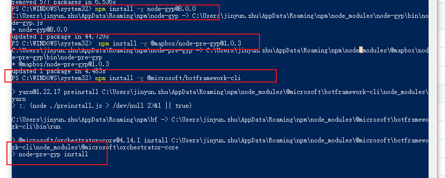 Can Not Install Bf Cli · Issue 1323 · Microsoft Botframework Cli · Github