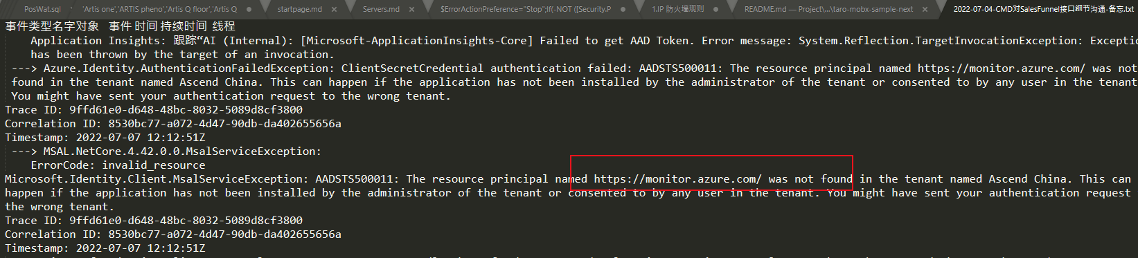 use application insights in net core 6.0 with azure ad · Issue #2618 · microsoft ...