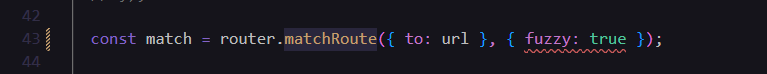 Fuzzy option not available on matchRoute · Issue #374 · TanStack/router · GitHub