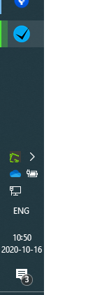 Hover-over app icon to see current task being timed, and stop/pause ...