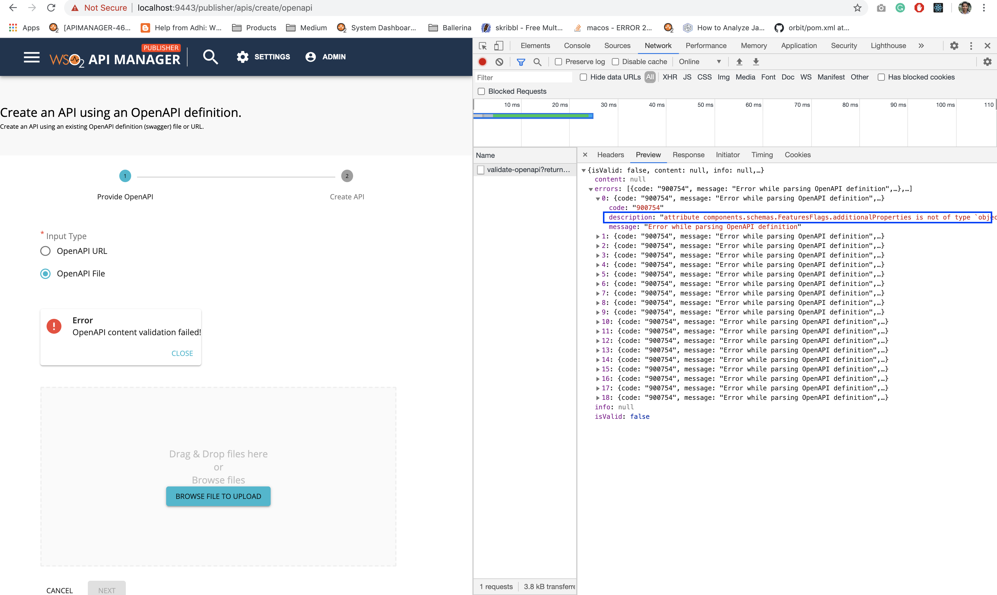 Error in openapi file upload in APIM 3.0.0 & APIM 3.1.0 · Issue #8185 ...