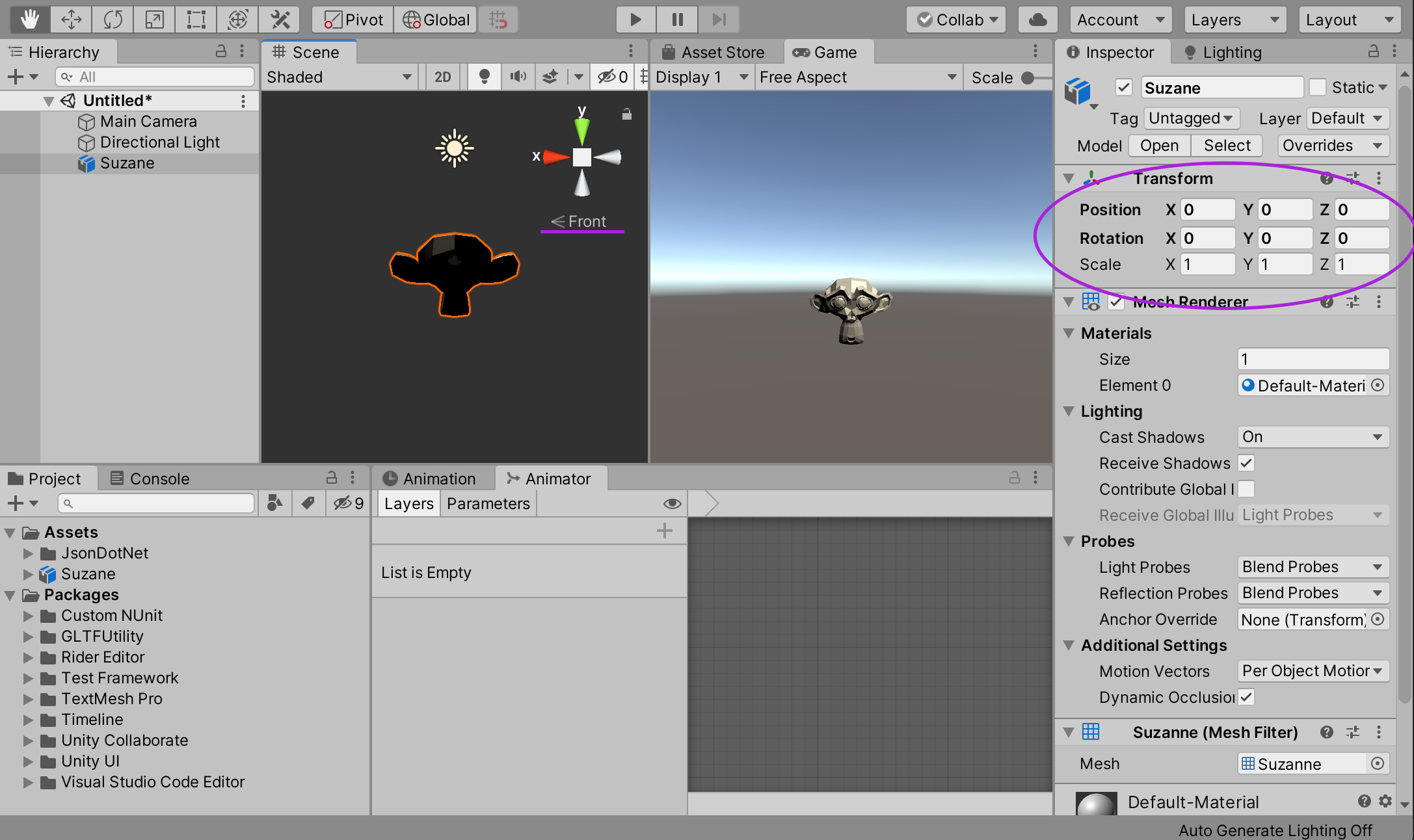 Imported Blender assets facing Back instead of Front (180° rotation Y ...