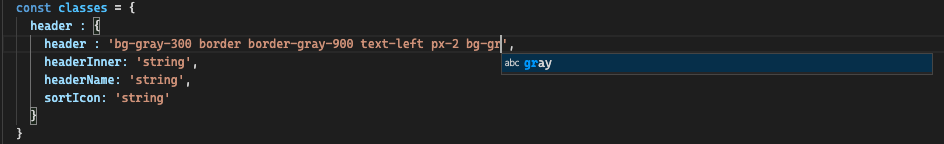 Require Auto Completion on Javascript Object · Issue #270 · tailwindlabs/tailwindcss ...