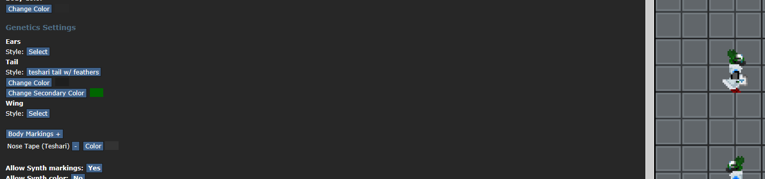 [ICON] Teshari Tail missing/invisible since Variety-Pack commit · Issue ...