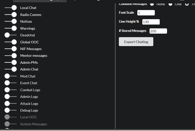 General Communicator Messages While Using A Nif Do Not Appear In A Tab With Nif Messages
