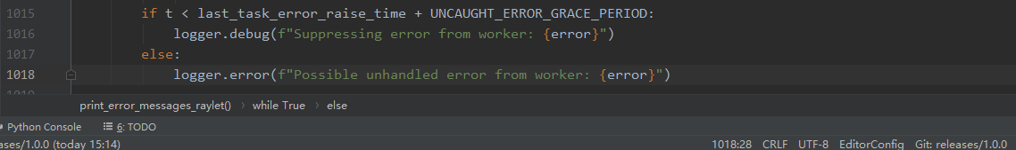 [Core] [Error Message] Possible unhandled error from worker · Issue ...