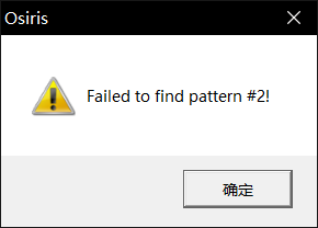[BUG] can't findpattern with present and reset · Issue #2907 · danielkrupinski/Osiris · GitHub