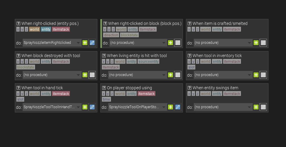 On Player Stopped Using trigger doesn't work · Issue #4081 · MCreator/MCreator · GitHub