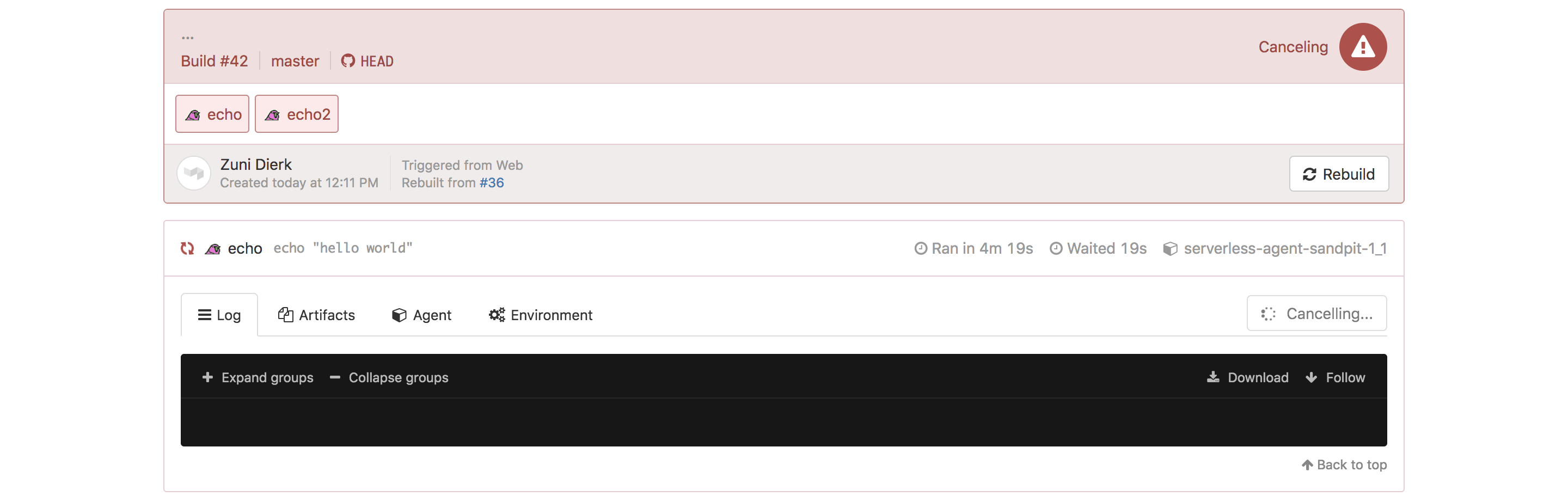 Unable to properly cancel some builds · Issue #33 · wolfeidau/buildkite-serverless-agent · GitHub