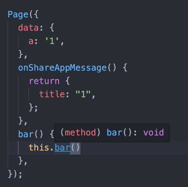Page 的 this 上推导不出自定义的方法 · Issue #199 · wechat-miniprogram/api-typings · GitHub