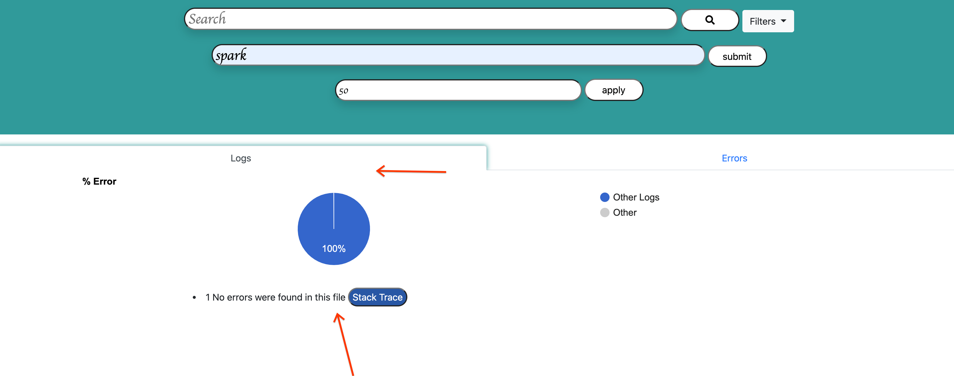 Switching between error and logs tab not consistent · Issue #49 ...