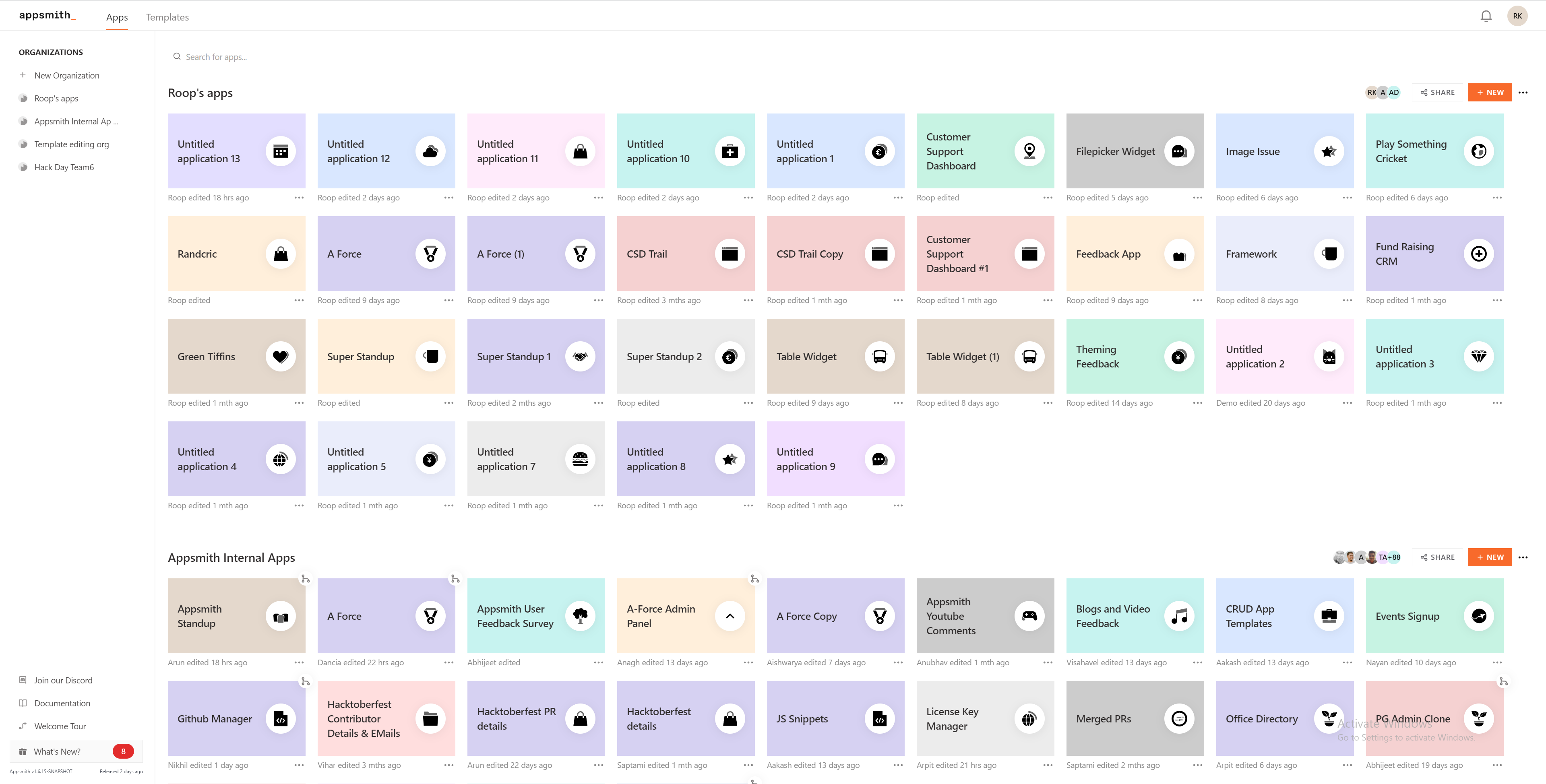 [Feature]: Center align the home page · Issue #13939 · appsmithorg/appsmith · GitHub
