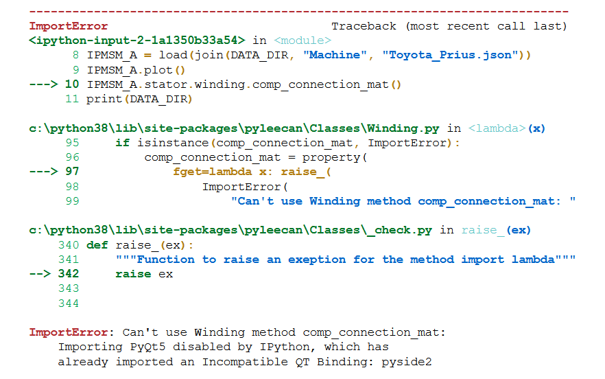 Installation of Pyleecan · Issue #120 · Eomys/pyleecan · GitHub