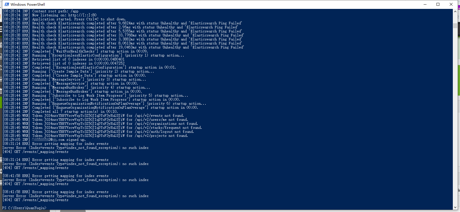 I have some problems with the docker compose deployment. · Issue #428 · exceptionless ...