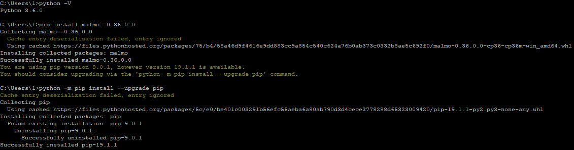 pip install malmo==0.36.0.0 · Issue #818 · microsoft/malmo · GitHub