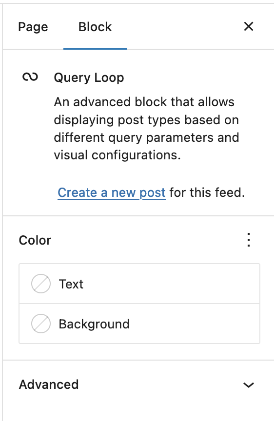 Query Loop Block impossible to configure in the absence of a Post · Issue #48455 · WordPress ...