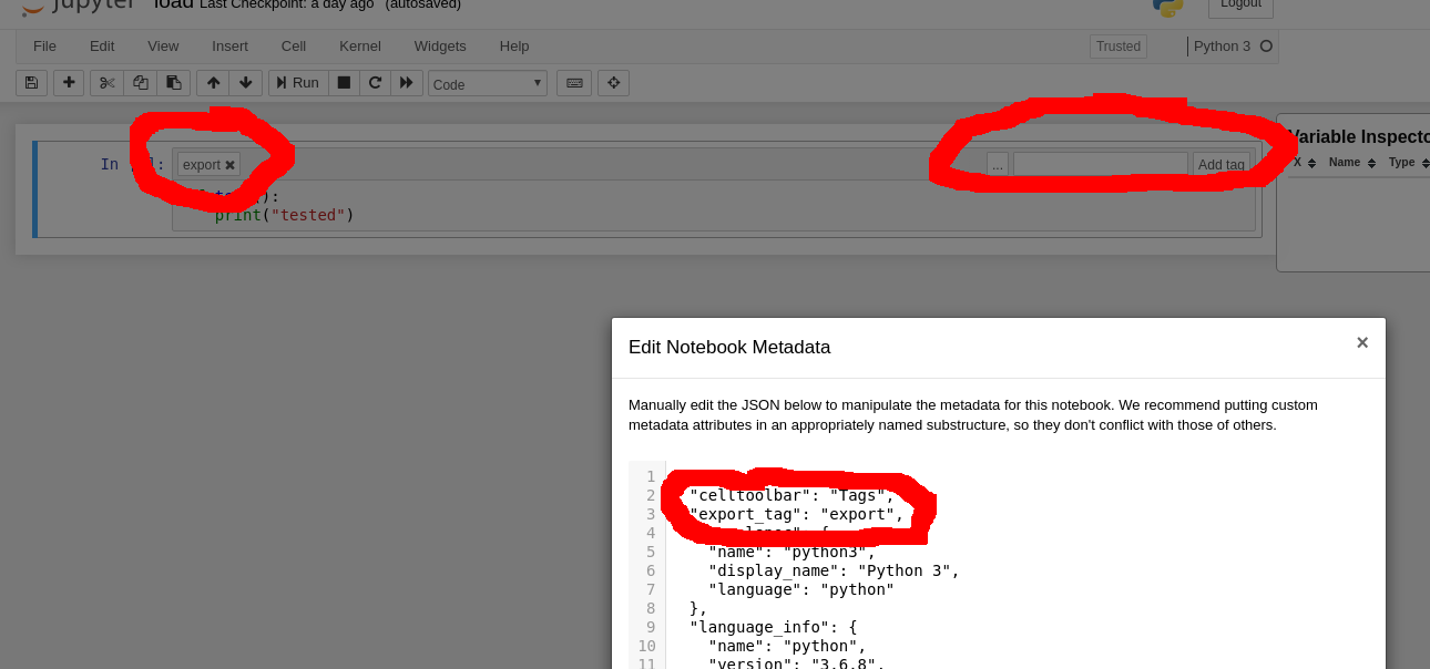 Make Cells Selectable · Issue 1 · Pitamarjupyter Module Loader · Github