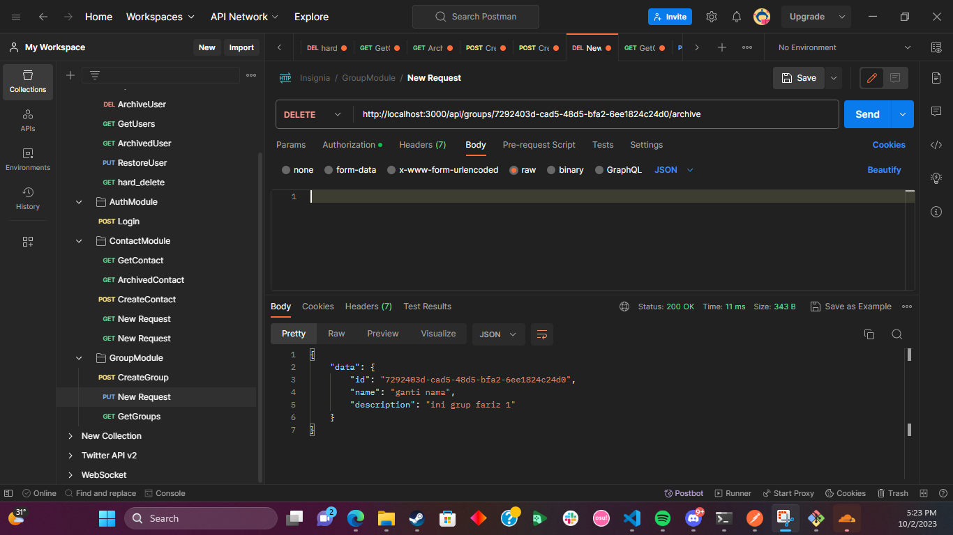 GitHub - farizardin/nestjs-backend-workspace: NestJS RESTful API GitHub - farizardin/nestjs-backend-workspace: NestJS RESTful API