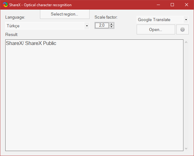OCR Popup Enhancement · Issue #6318 · ShareX/ShareX · GitHub