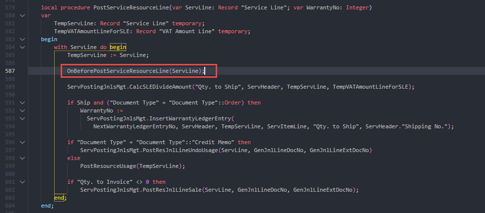 Need add event to Codeunit 5988 · Issue #10917 · microsoft/ALAppExtensions · GitHub