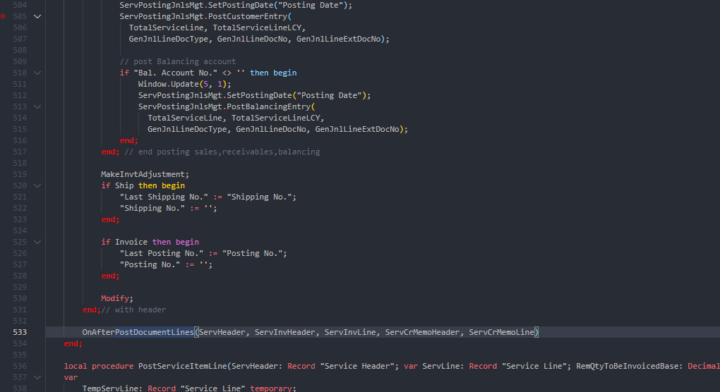 Need add event to Codeunit 5988 · Issue #10917 · microsoft/ALAppExtensions · GitHub