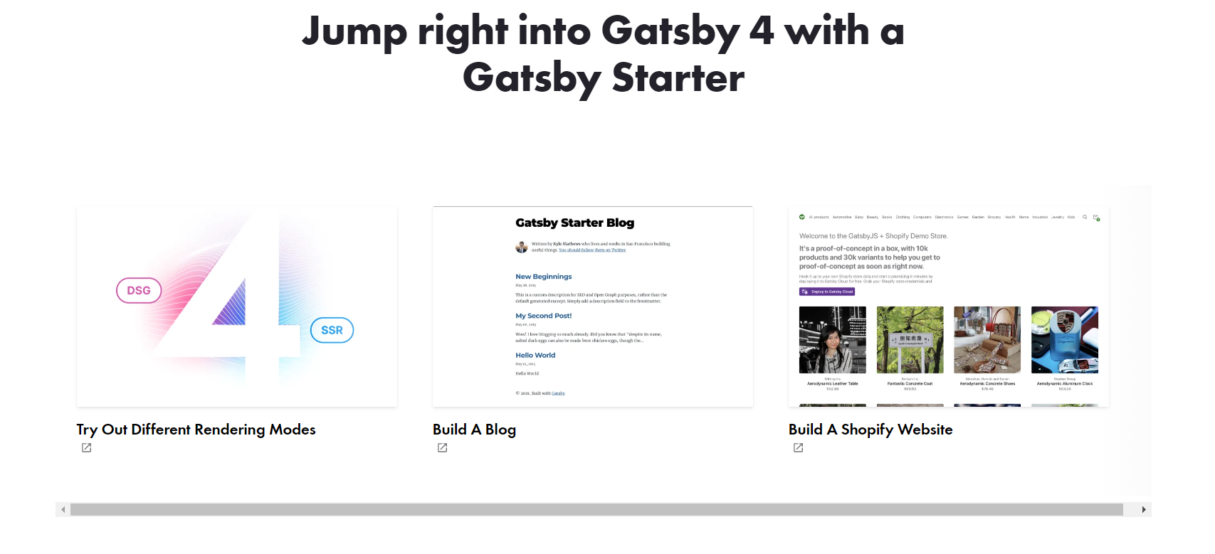 Gatsby 4 Homepage has a horizontal scroll · Issue #33315 · gatsbyjs/gatsby · GitHub