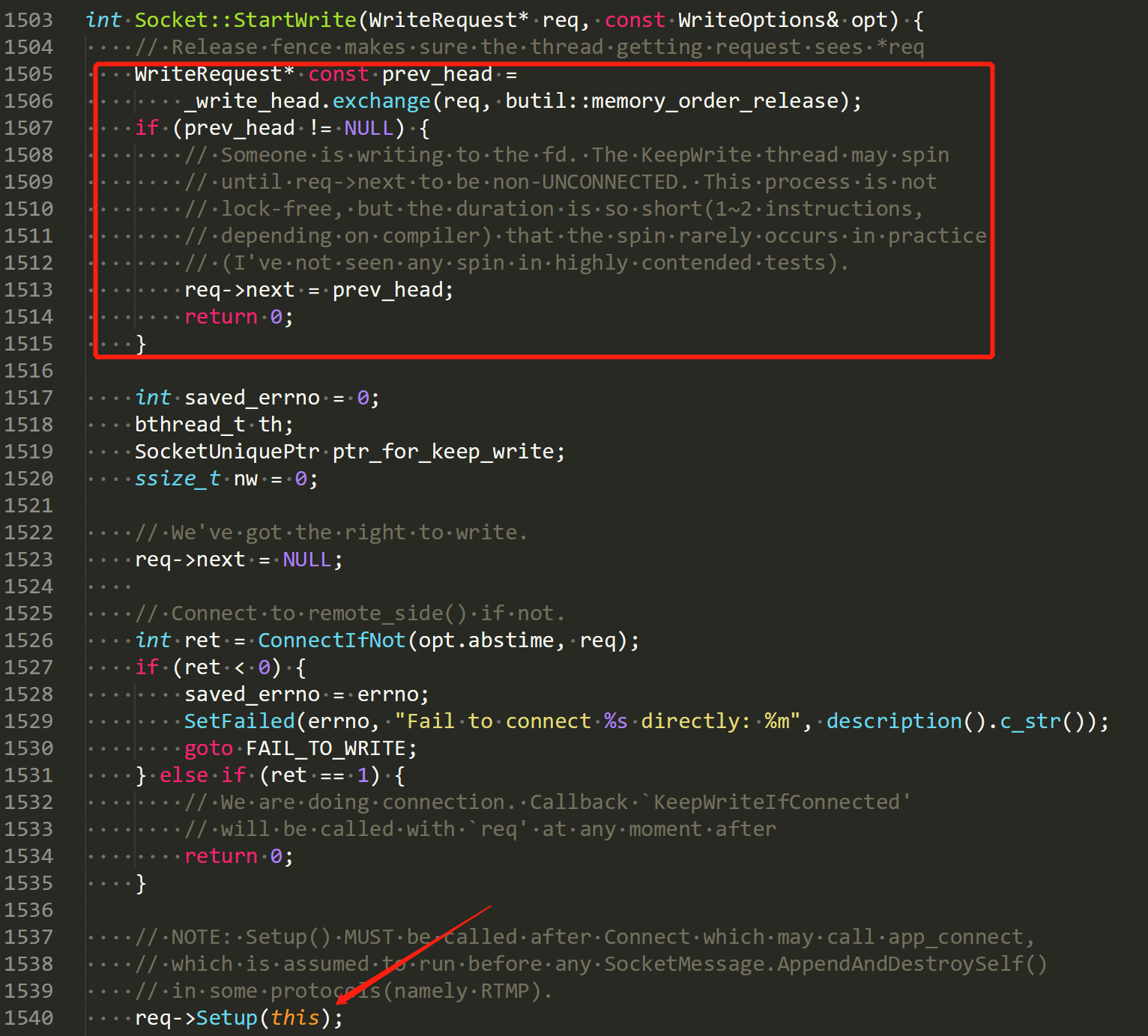 Socket::Write过程存在内存无法限制的问题 · Issue #1107 · apache/brpc · GitHub