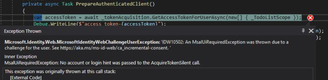 [Bug] Setting OpenIdConnectOptions.EventsType to custom OpenIdConnectEvents results in ...