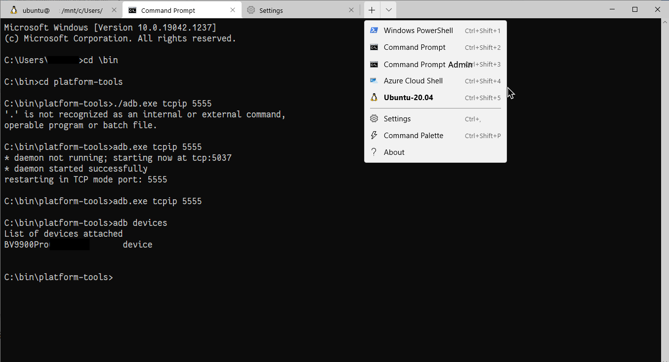 Able to launch elevated cmd.exe in new tab · Issue #11409 · microsoft ...