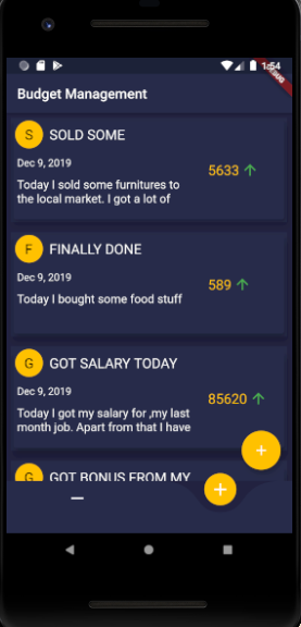 GitHub - Yazdani1/Flutter-BudgetManagementApp