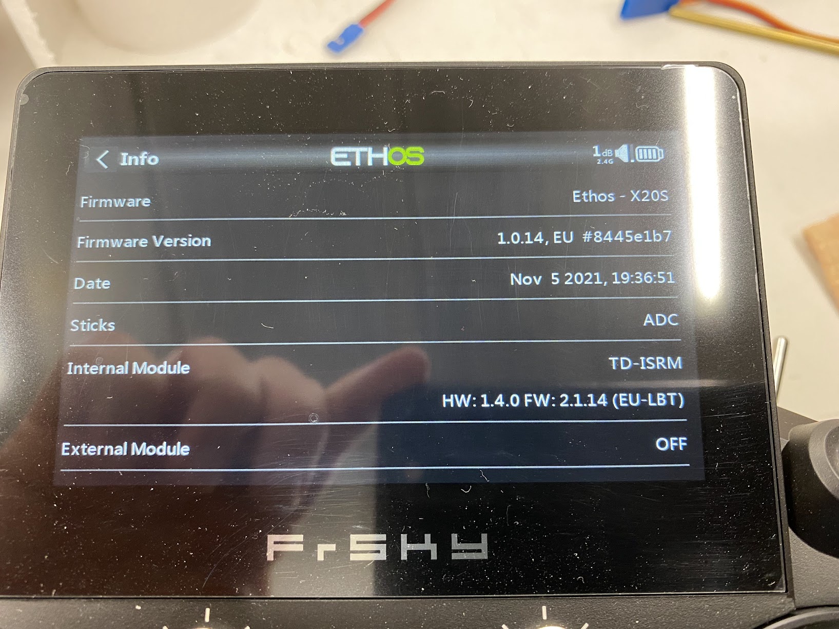 Issue telemetry FrSky X20S / R8Pro Access / ETC 3.4 / Avian ESC · Issue #1230 · FrSkyRC/ETHOS ...