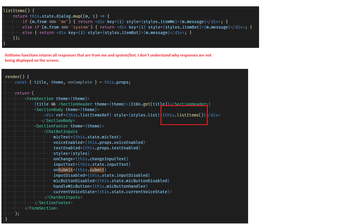 Chatbot Component Does Not Display Lex Responses On Both Text And Voice Mode How To Use It