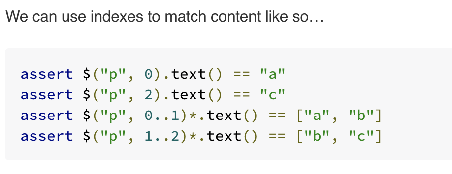 Documentation for ranges is displayed wrongly · Issue #623 · geb/issues · GitHub