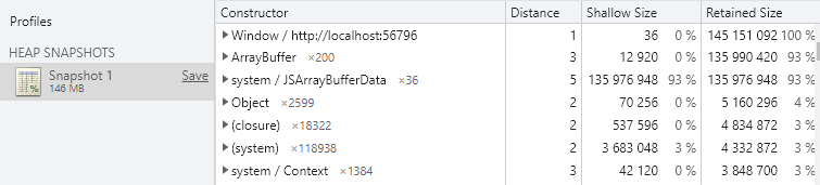 [Web] Gridview with images has significant memory leak · Issue #94500 ...