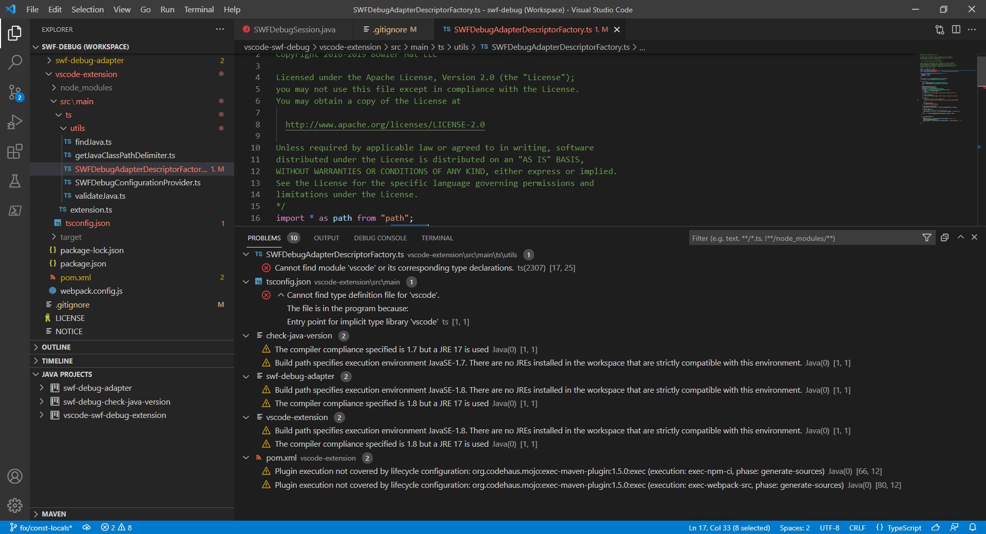 Cannot inspect local constants at runtime · Issue #37 · BowlerHatLLC/vscode-swf-debug · GitHub