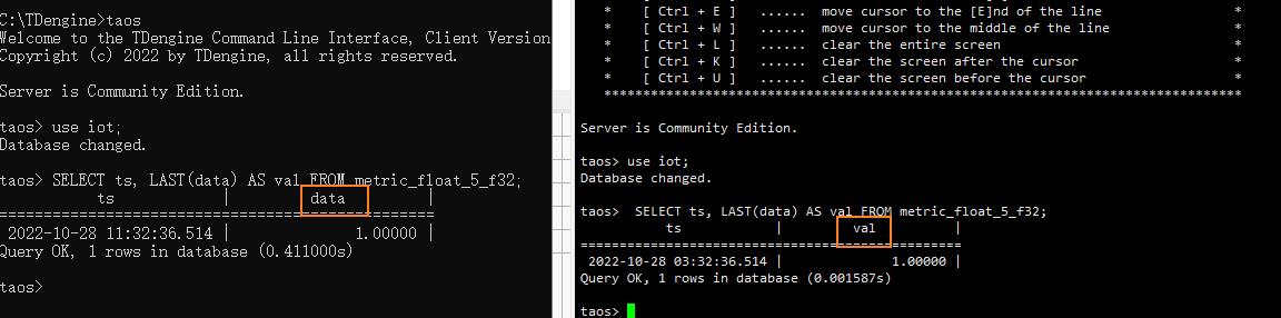 The `AS` statement does not work on the Windows10 client version 3.0.1.5 · Issue #17735 ...