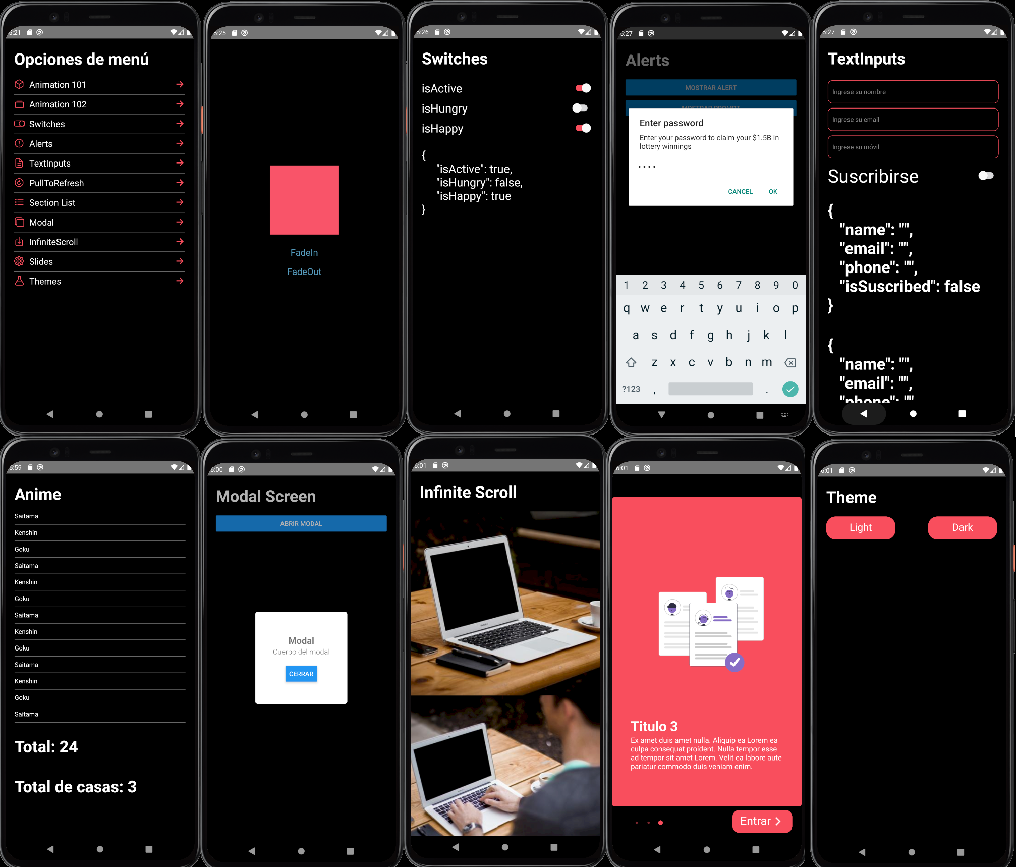 Github Cglv11 Reactnative Components Animaciones Flatlists Modals