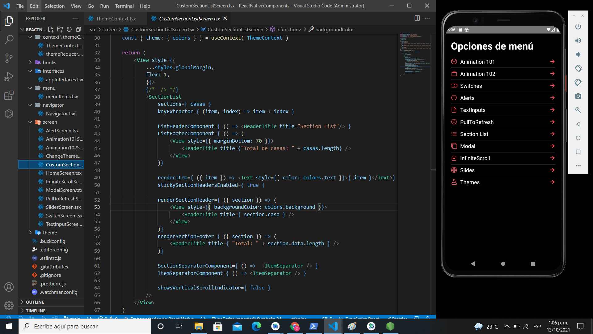 GitHub - cglv11/ReactNative-Components: Animaciones, FlatLists, Modals, Alertas, Switches ...