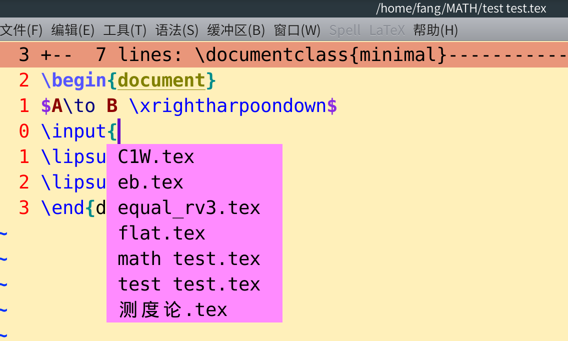 GitHub - fangyq09/VimTeXtric: A vim plugin for writing LaTeX