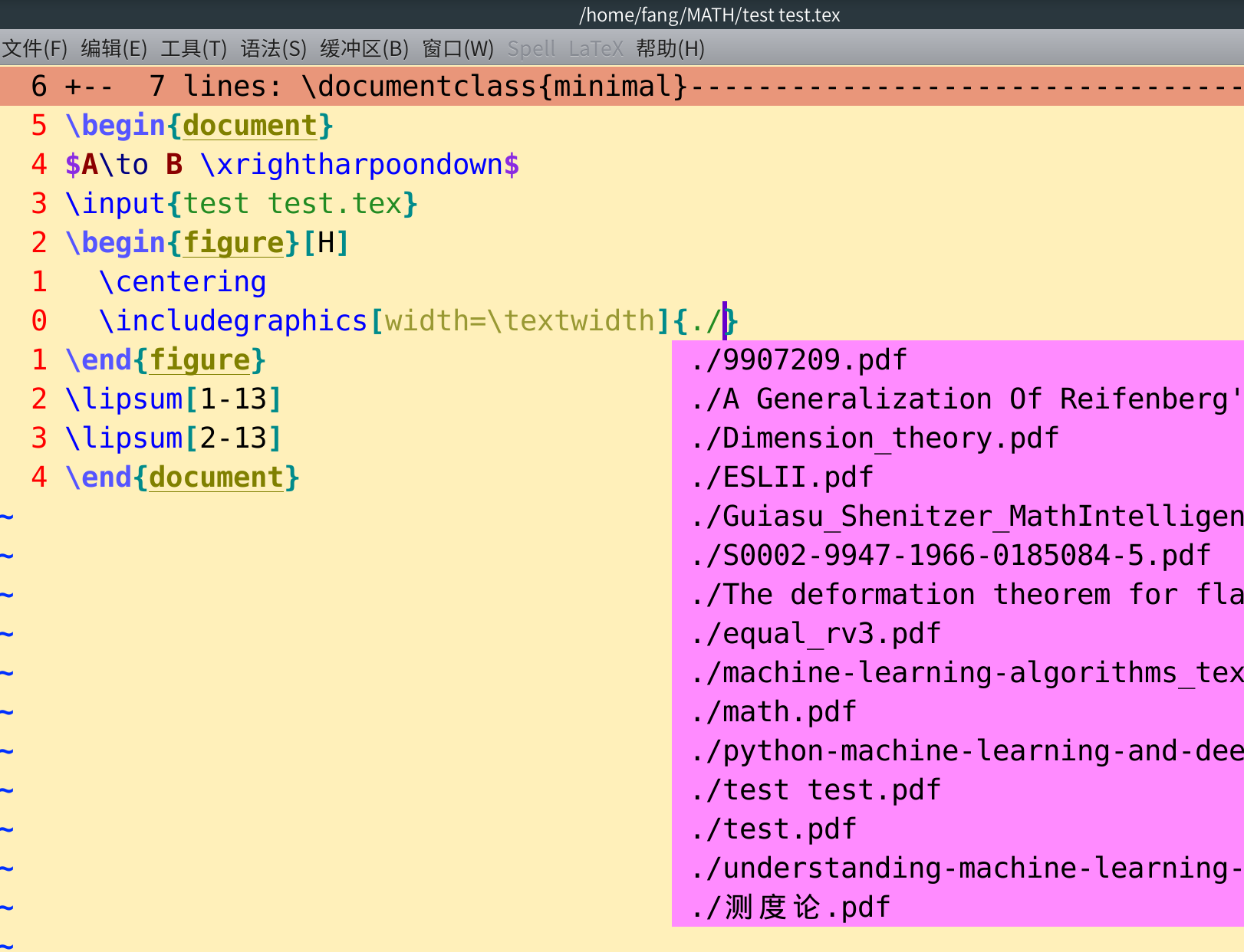 GitHub - fangyq09/VimTeXtric: A vim plugin for writing LaTeX