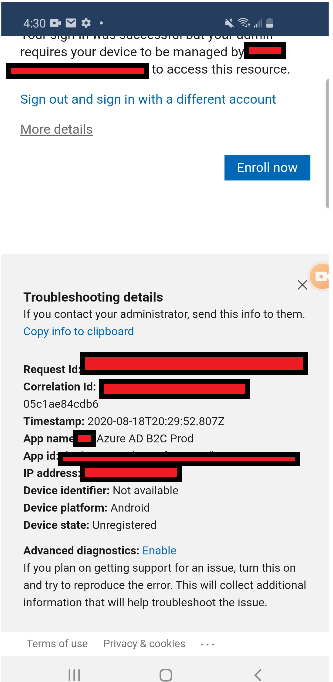 Issues with the Microsoft Intune app · Issue #1131 · AzureAD/microsoft ...