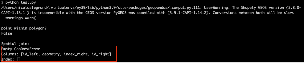 BUG: Spatial join returns incorrect results with Shapely 1.8 · Issue #2198 · geopandas/geopandas ...
