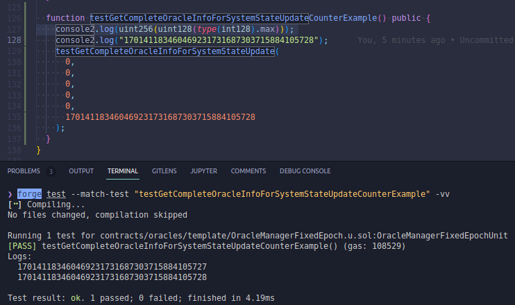 Fuzz input error on int128 · Issue #2570 · foundry-rs/foundry · GitHub