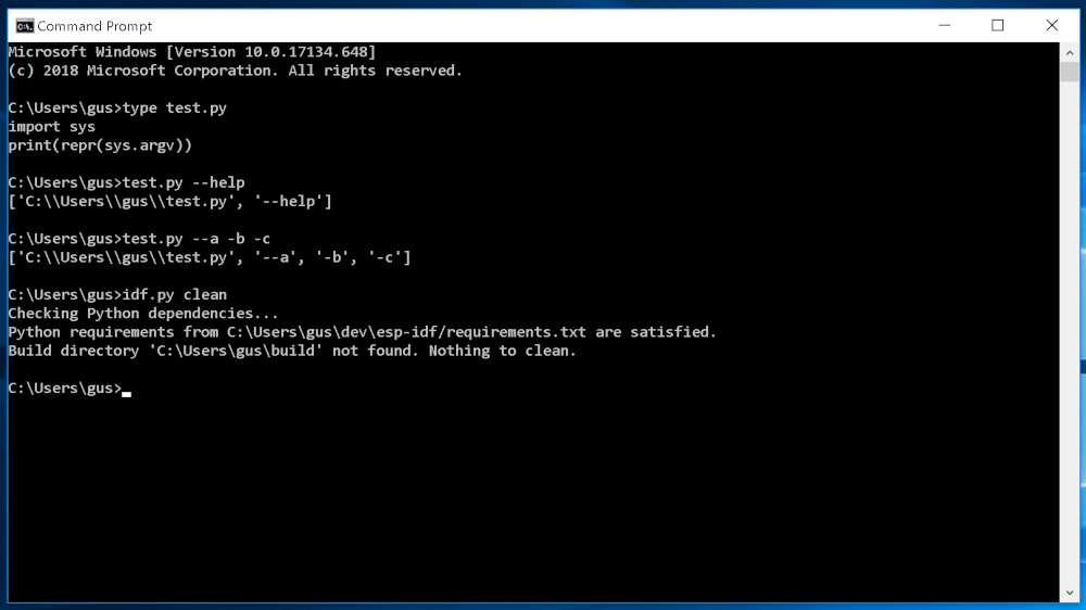 idf.py: error: too few arguments (IDFGH-756) · Issue #2603 · espressif ...