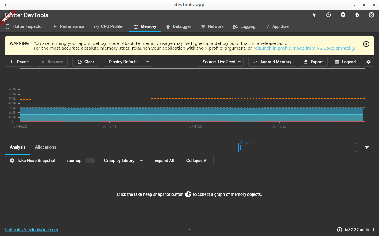 Errorwarning Message When A Devtools View Is Selected · Issue 3243 · Flutterdevtools · Github