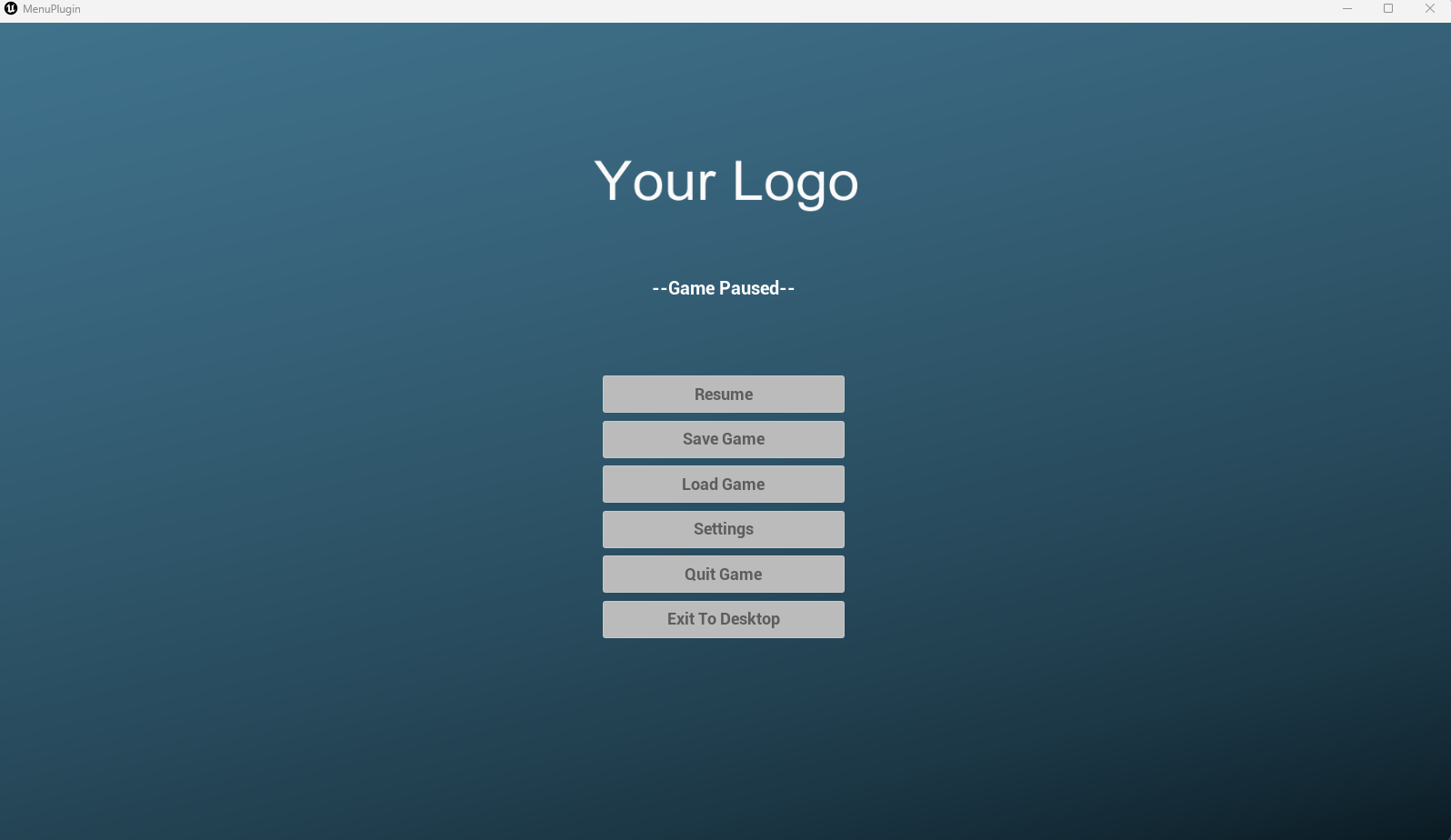 GitHub - stucafall66/FastMenuPlugin: Unreal FastMenu Plugin, setting ...