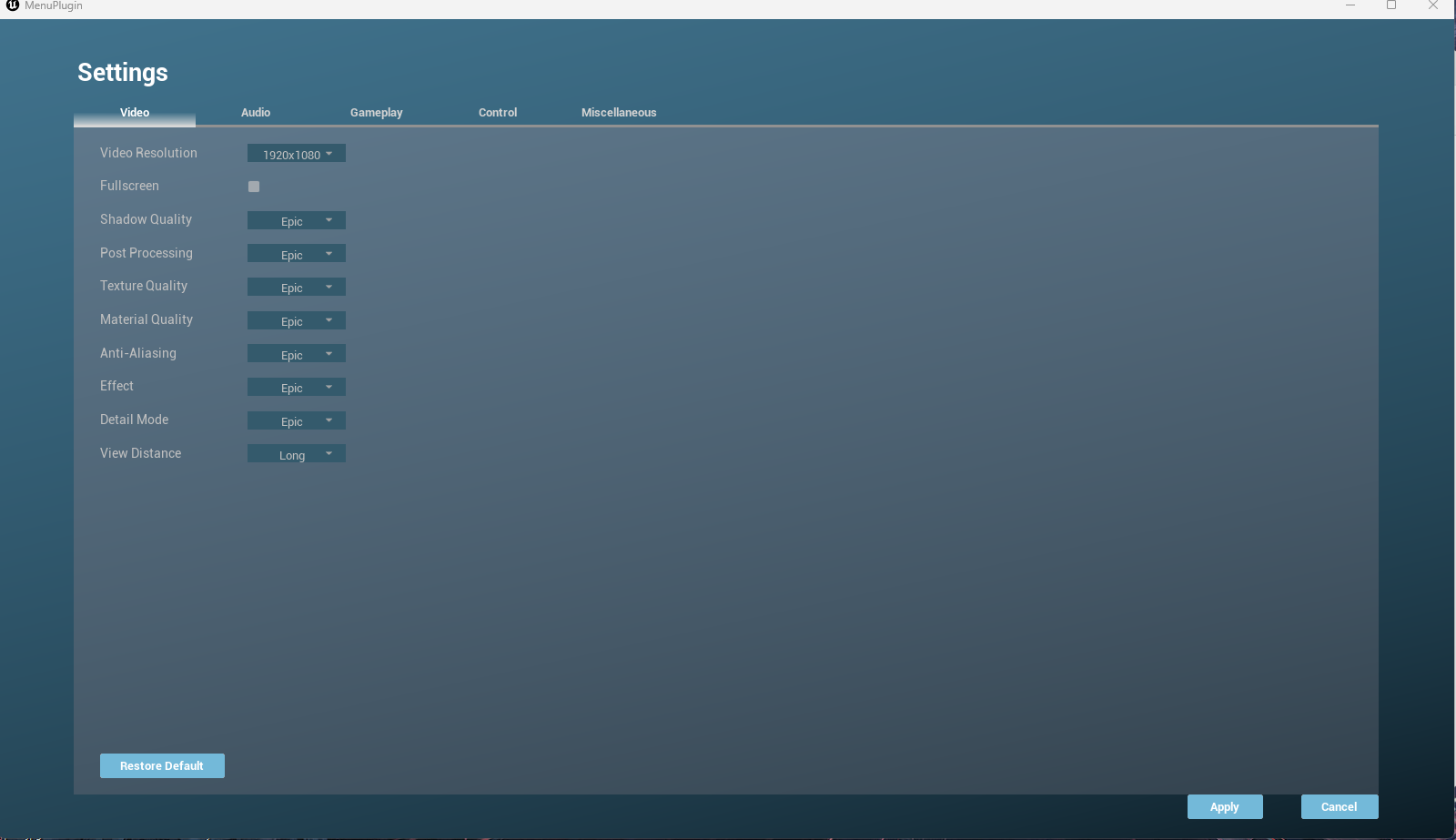 GitHub - stucafall66/FastMenuPlugin: Unreal FastMenu Plugin, setting user widget