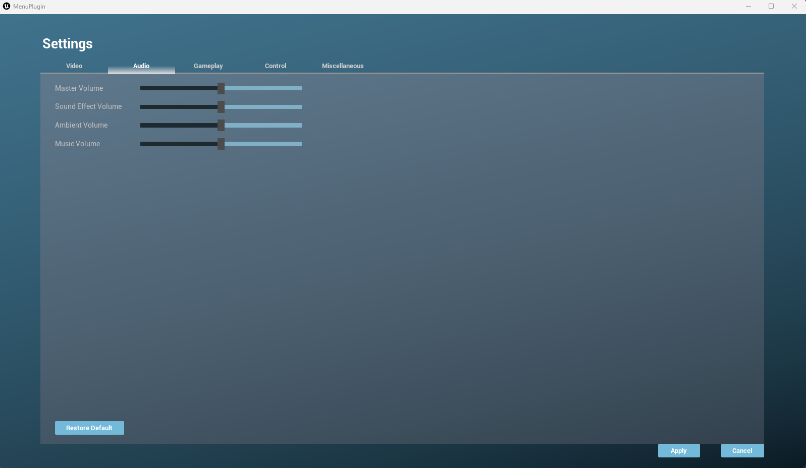 GitHub - stucafall66/FastMenuPlugin: Unreal FastMenu Plugin, setting user widget