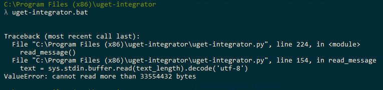 uget-integrator.bat stuck in execution · Issue #86 · ugetdm/uget-integrator · GitHub