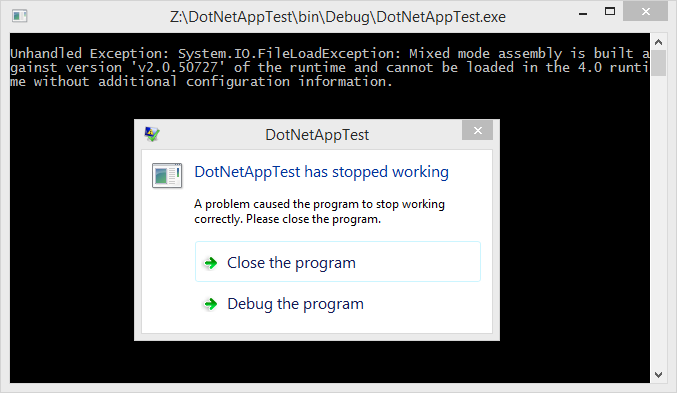 "Rejecting IJW module" exception injecting into .net · Issue #54 · microsoft/Detours · GitHub